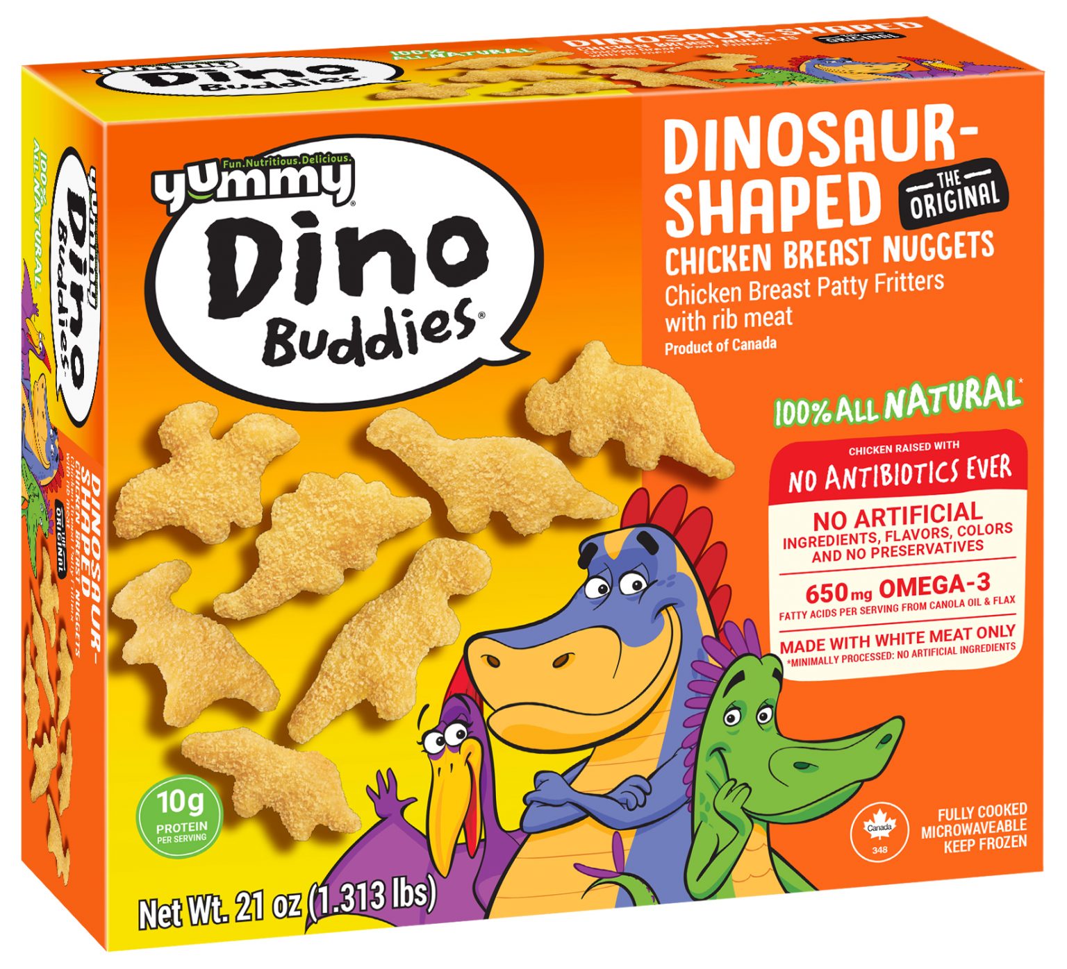 Original Dinosaur Shaped Yummy Dino Buddies